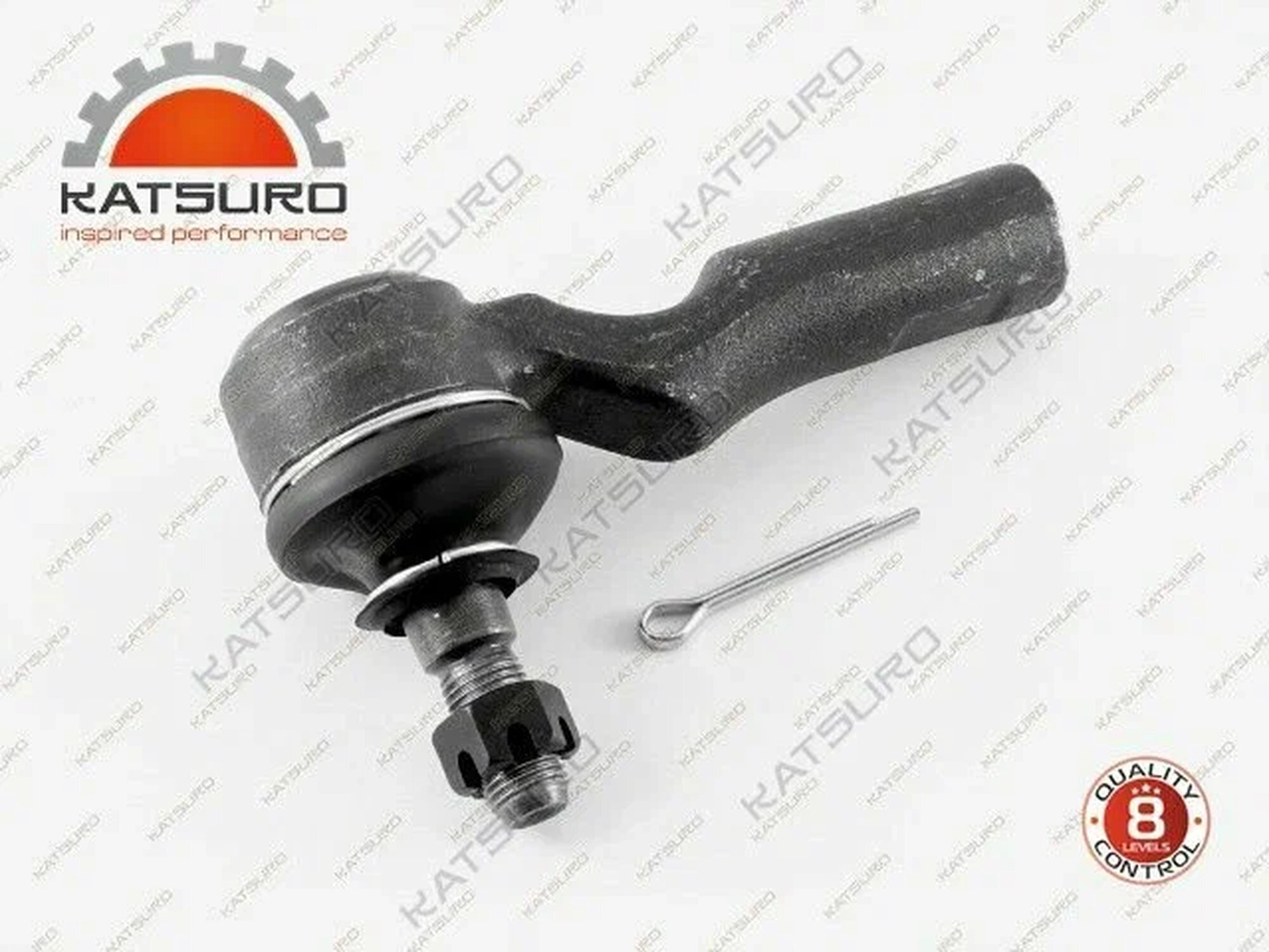 Наконечник рулевой тяги KATSURO KAT09155TOY, для Toyota Chaser/Cresta/Mark II, полиамид, резина, сталь