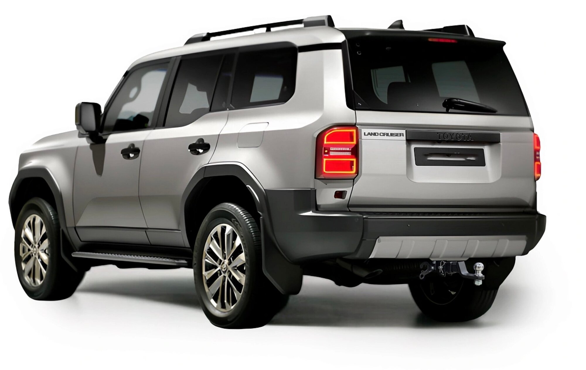 Фаркоп с электр. Smart для Toyota Land Cruiser Prado 250 2024-, шар Е, 2500/100 кг, F.5720.006, Berg (паспорт, сертификат)