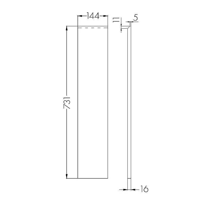 Фасад Лондри 200 Дуб Рустикальный 1A275001LHDR0
