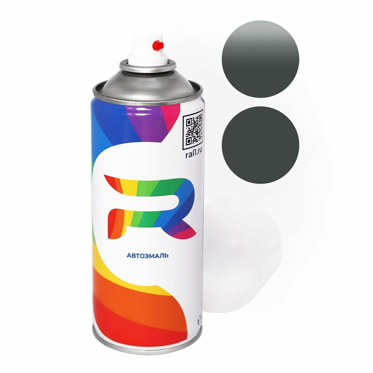 Автоэмаль аэрозольная Smart 7737, 7--737, 737, EK7 - Nardo Grey (Акриловая краска, Двухслойный, Серый) баллон 520 мл.