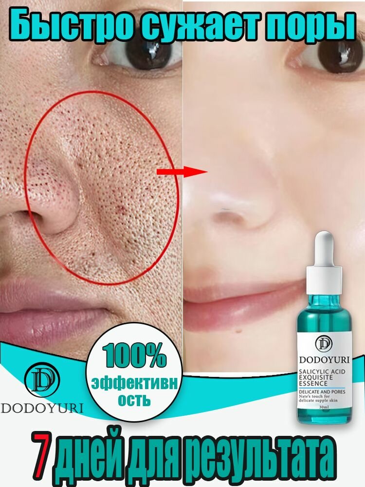 Сыворотка для лица "Без бренда", от акне, для всех типов кожи, салицил, цинк, ниацин, 30мл