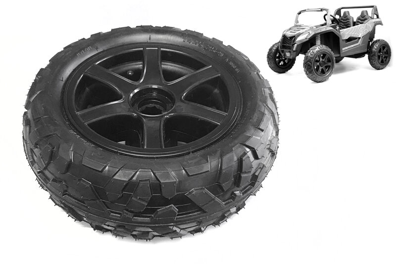 Колесо резиновое, надувное, для детского электромобиля, 14x5,25-9, M222MM