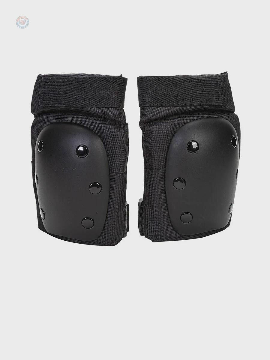 Защитные наколенники для трюкового самоката, роликов и экстремального спорта регулируемые, анатомические, ударопрочные (размер L, 55-75 кг)