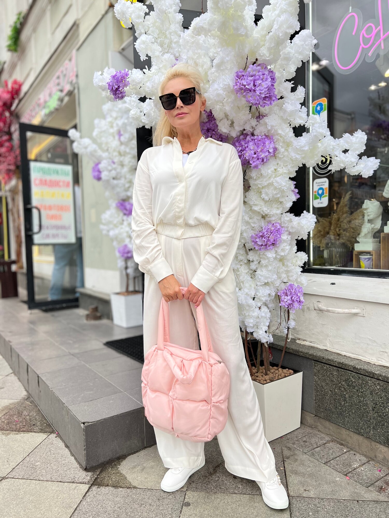 Комплект одежды LA the brand Костюм бомбер/рубашка и брюки