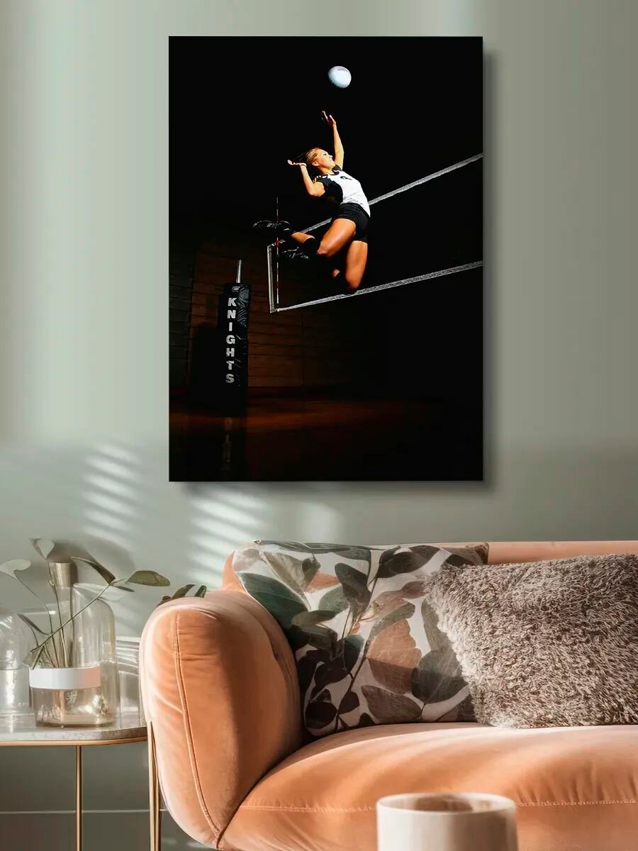 Картина "Женский волейбол", модульная 30х40см 1шт.