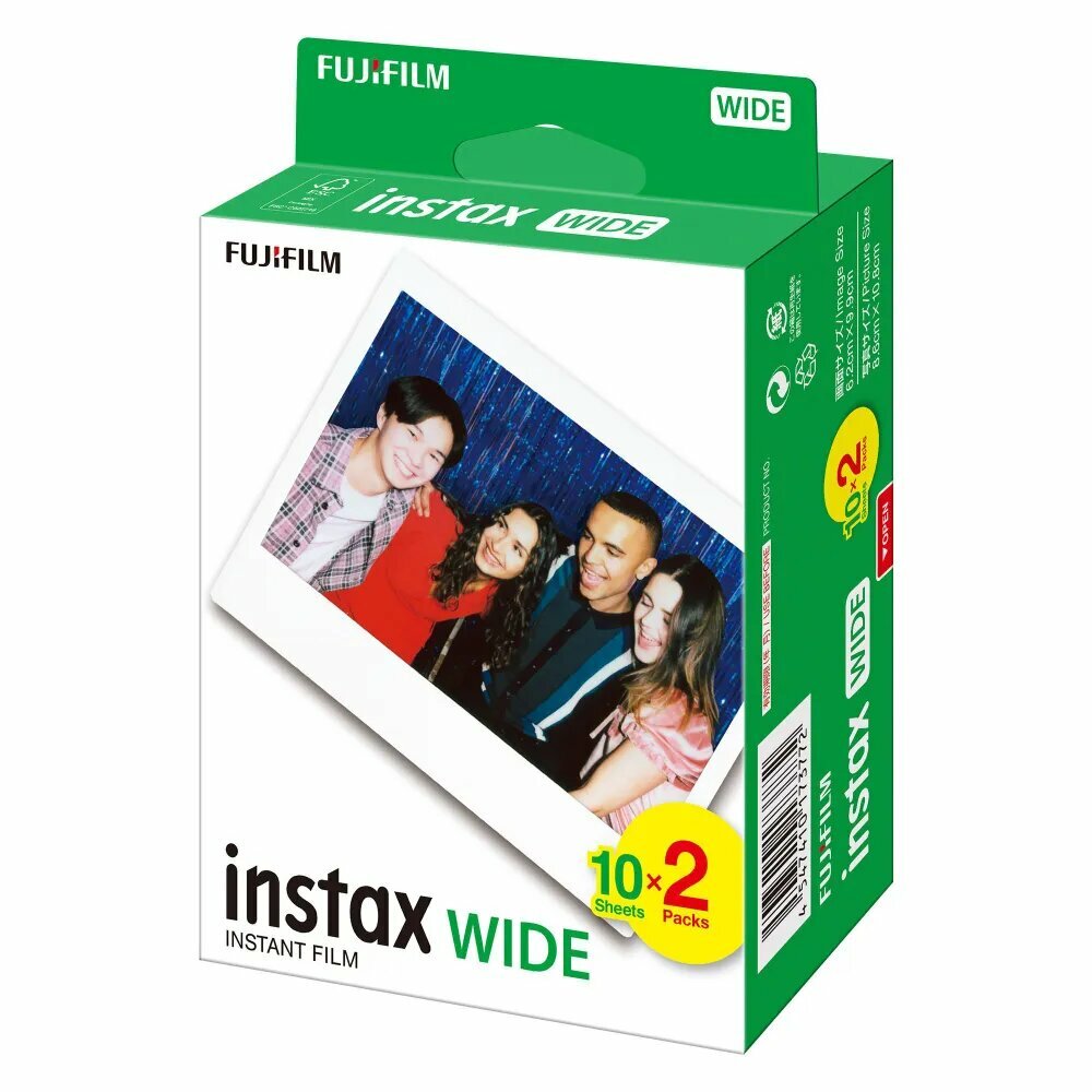Картридж TUA Instax Wide, для моментальных фотографий, 20 штук