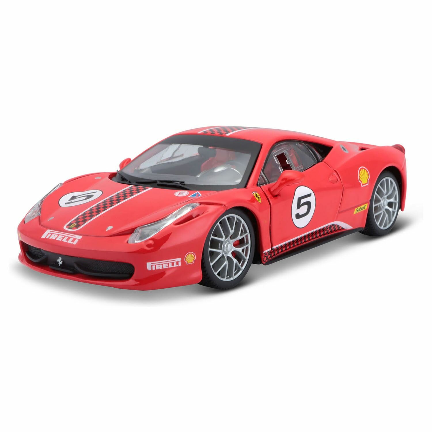 Коллекционная машинка Ferrari 458, 1:24, Bburago