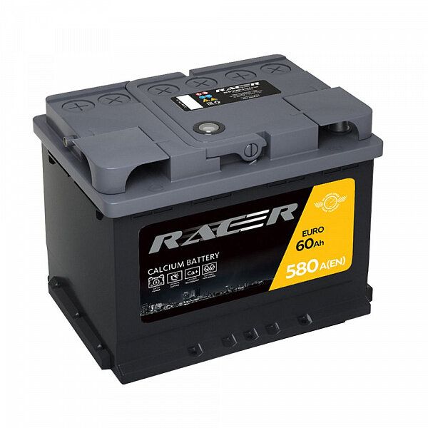 Аккумулятор автомобильный RACER GT 60.0 Ah 610 A ОП (242x175x190) L2 242x175x190