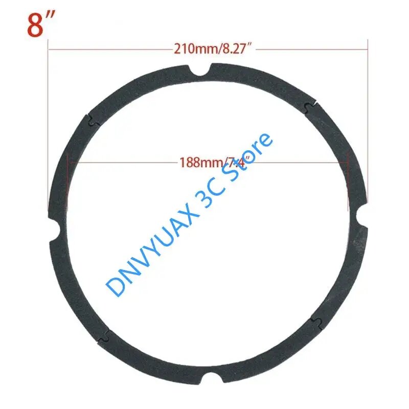 Подушечка для динамика 8 inch, 4 hole, цвет D