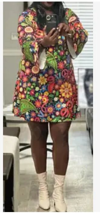 Костюмы хиппи с шарфом для женщин, мужской карнавал, Хэллоуин, винтаж, 70-е, 80-е, рок-дискотека, косплей, наряды, вечерние фантазийные наряды