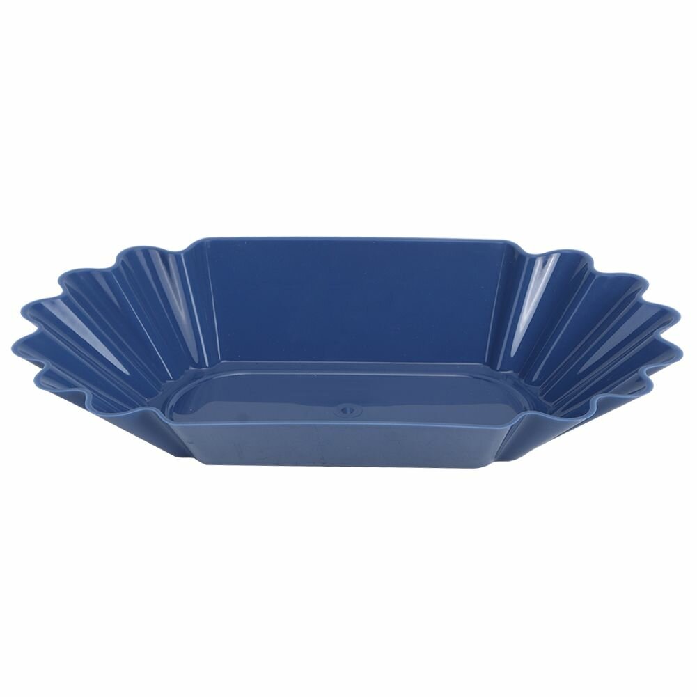 Поднос для образцов кофейных зерен из пищевого полипропилена, темно-синий, демонстрационный контейнер для посуды, аксессуары для кухни, прочный, легкий