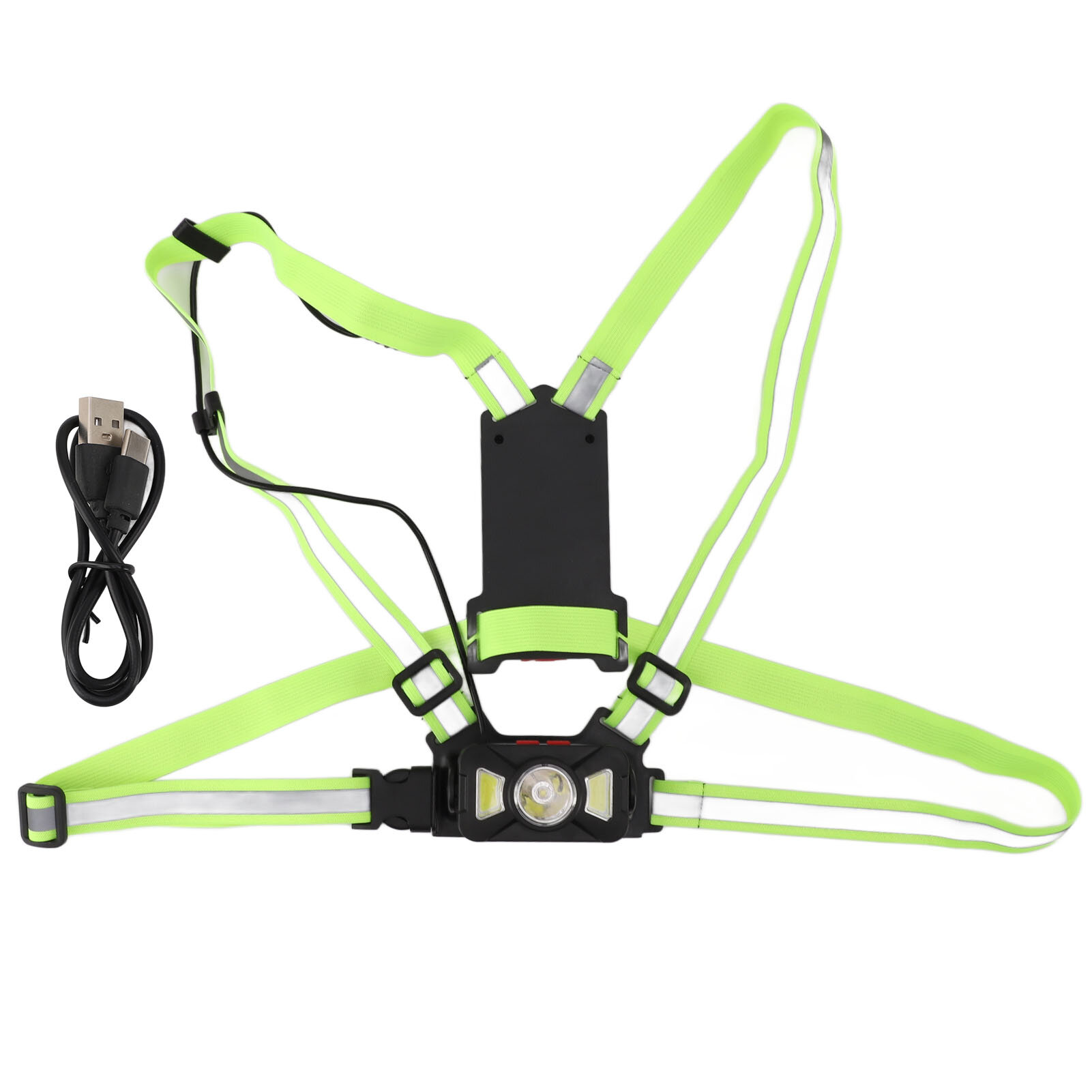 Нагрудные фонари для бега в ночное время, двойные источники света, IP55, водонепроницаемые, велосипедные, спортивные, для прогулок, бега, кемпинга, туризма