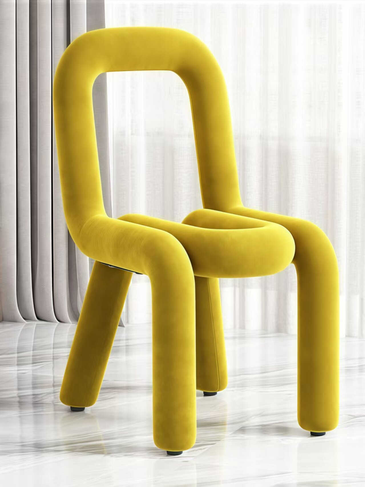 Стул Nordic Ins для спальни, Elbow Creative Simple, дизайнерский обеденный особой формы