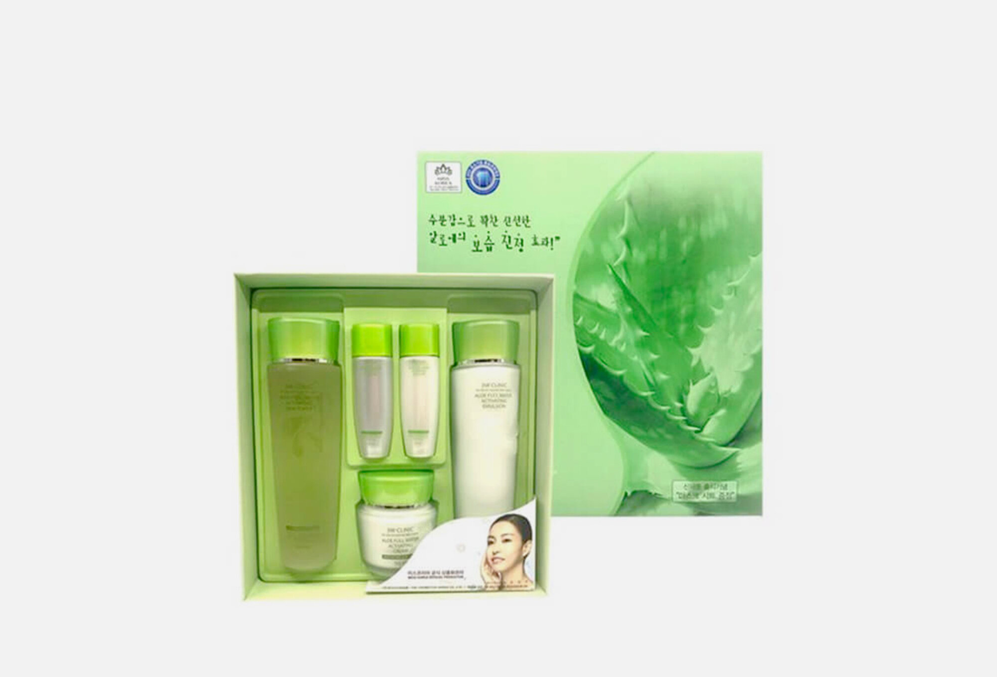 Набор для ухода за кожей 3W CLINIC Aloe