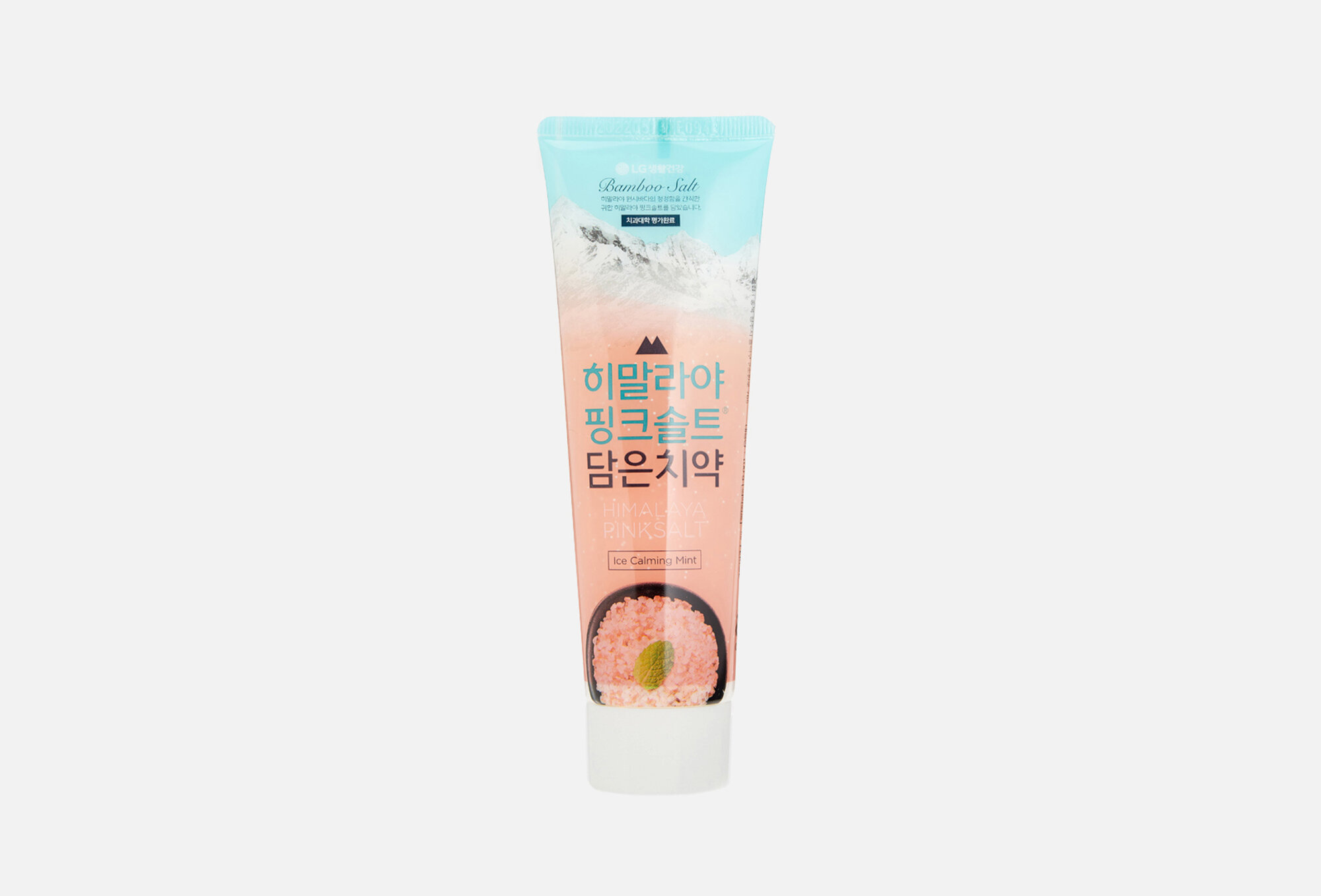 Зубная паста с розовой гималайской солью PERIOE Himalaya Pink Salt Ice Calming Mint 100 г