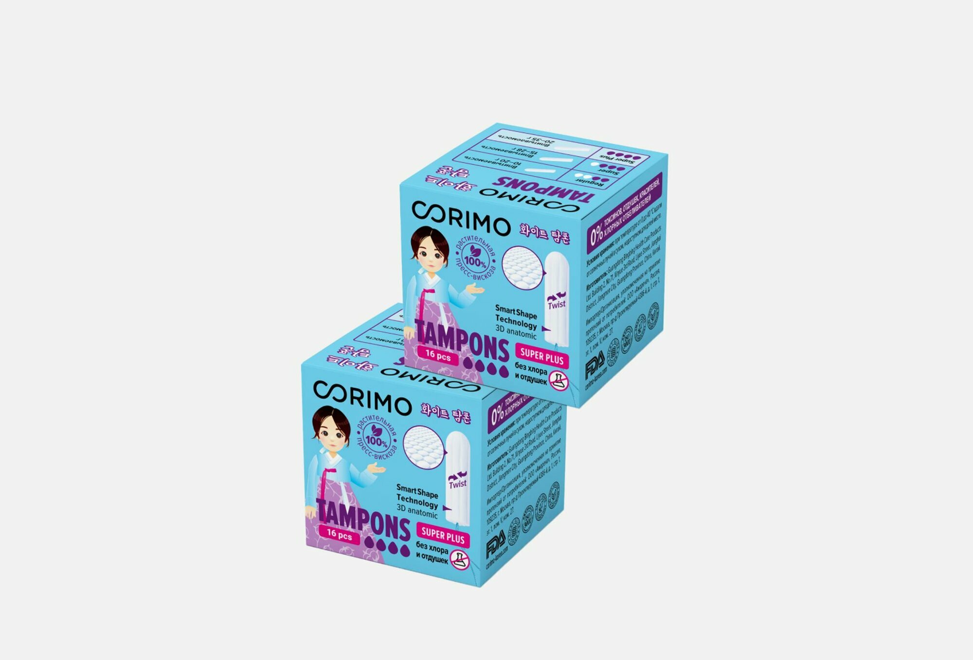 Тампоны CORIMO Super L