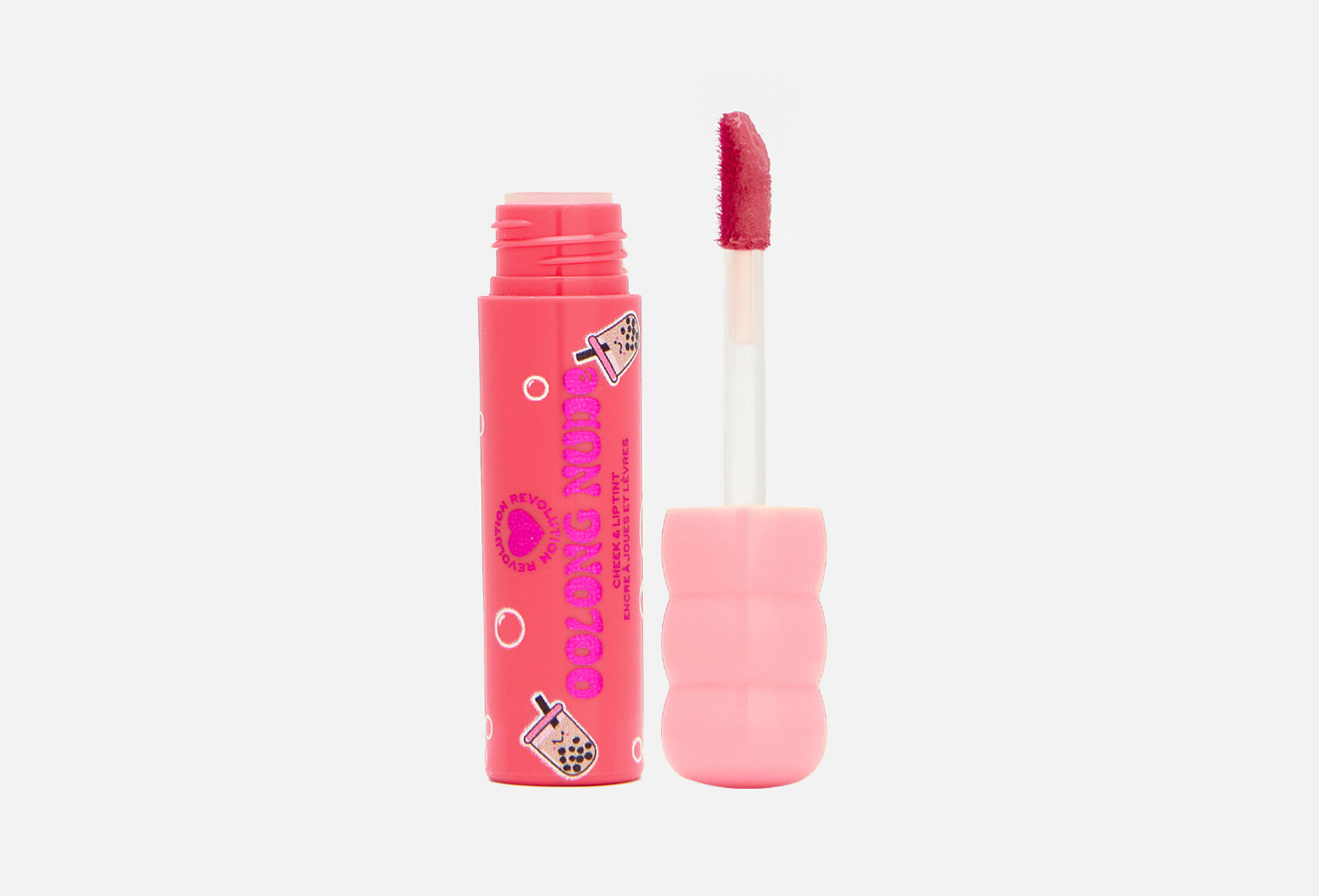 Тинт для губ и щек I HEART REVOLUTION Cheek & Lip Tint 1.8 мл Oolong nude