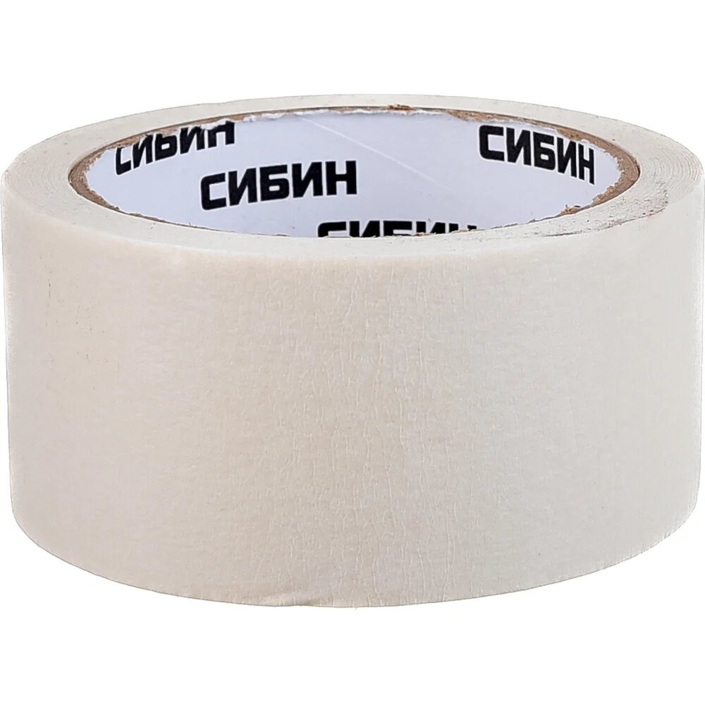 СИБИН Малярная лента креповая, 48мм х 25м, 12111-50_z01
