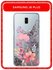Чехол на Samsung Galaxy J6 + / Самсунг Галакси J6 Плюс 2018 с принтом "Лиловые п...