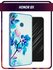 Силиконовый чехол на Honor 8X / Хонор 8Х с принтом "Голубая орхидея"