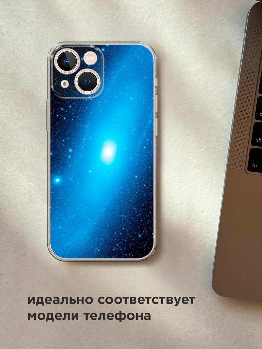 Чехол на Apple iPhone 13 mini / Айфон 13 мини с принтом "Космос 1" — фото 1