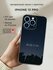 Чехол на Apple iPhone 13 Pro / Айфон 13 Про с принтом "Космическая музыка"