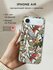 Чехол на Apple iPhone Air / Айфон Айр с принтом "Tropical pattern", прозрачный