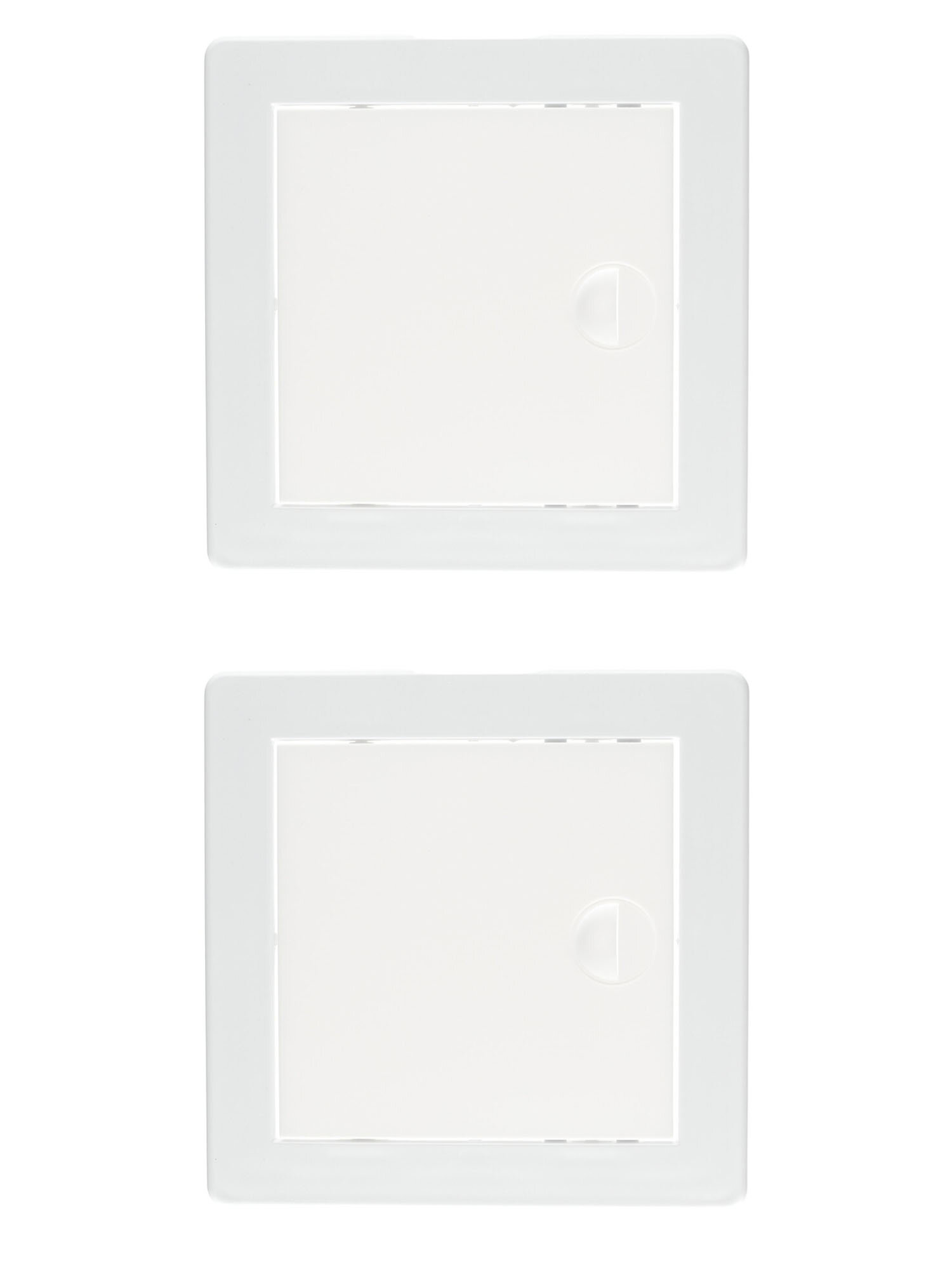 Люк ревизионный пластиковый 150х150 мм врезной с ручкой (2 шт.)