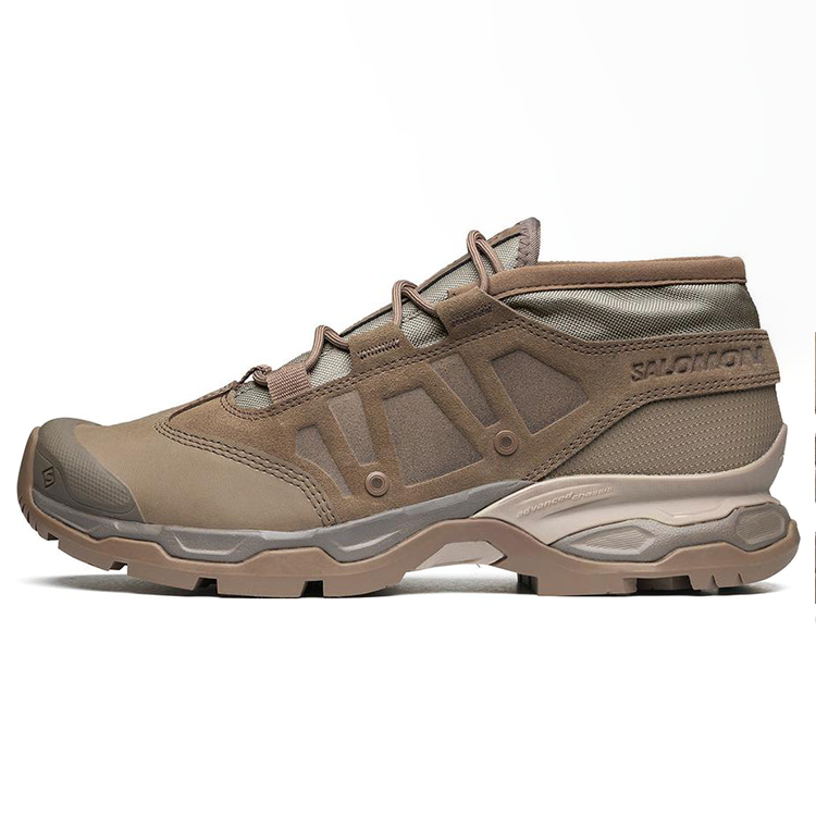 Хайкинговые ботинки унисекс SALOMON Jungle Ultra Low Advanced Falcon Vintage Khaki, 44 EU, цвет: tau