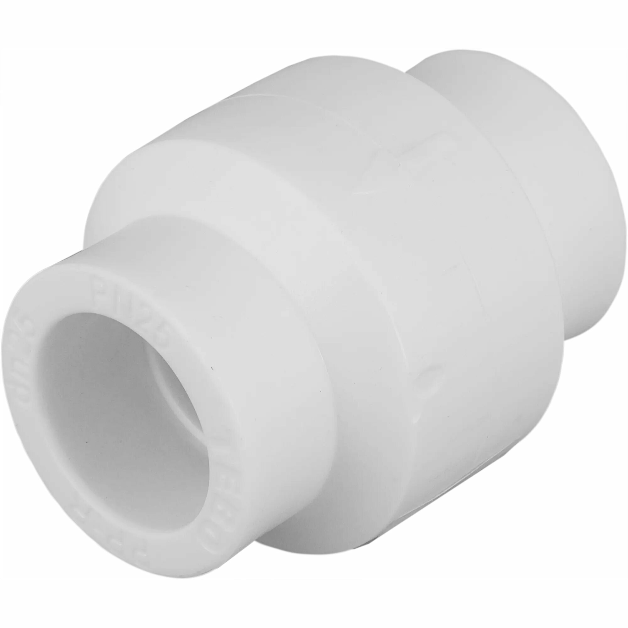 Клапан обратный полипропиленовый 25 мм PN16, для трубопроводов водоснабжения и отопления