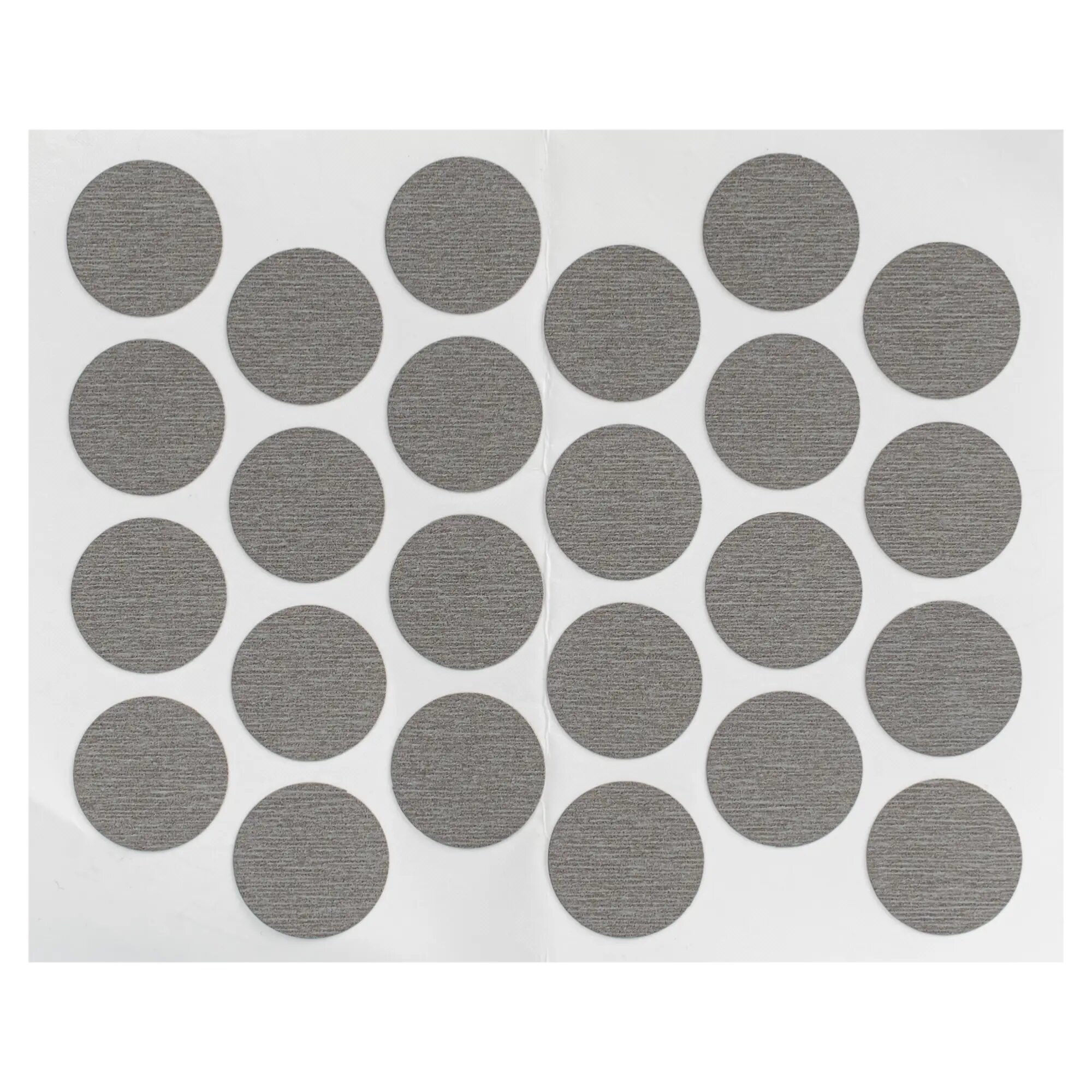 F186 ST9 самоклеящаяся заглушка Ø20 мм цвет бетон, набор 24 шт для скрытого монтажа