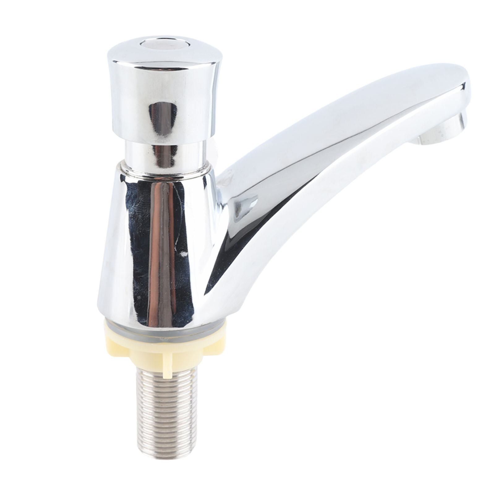 Смеситель с задержкой по времени, медный самозакрывающийся одиночный кран для холодной раковины для домашней кухни, общественного пользования