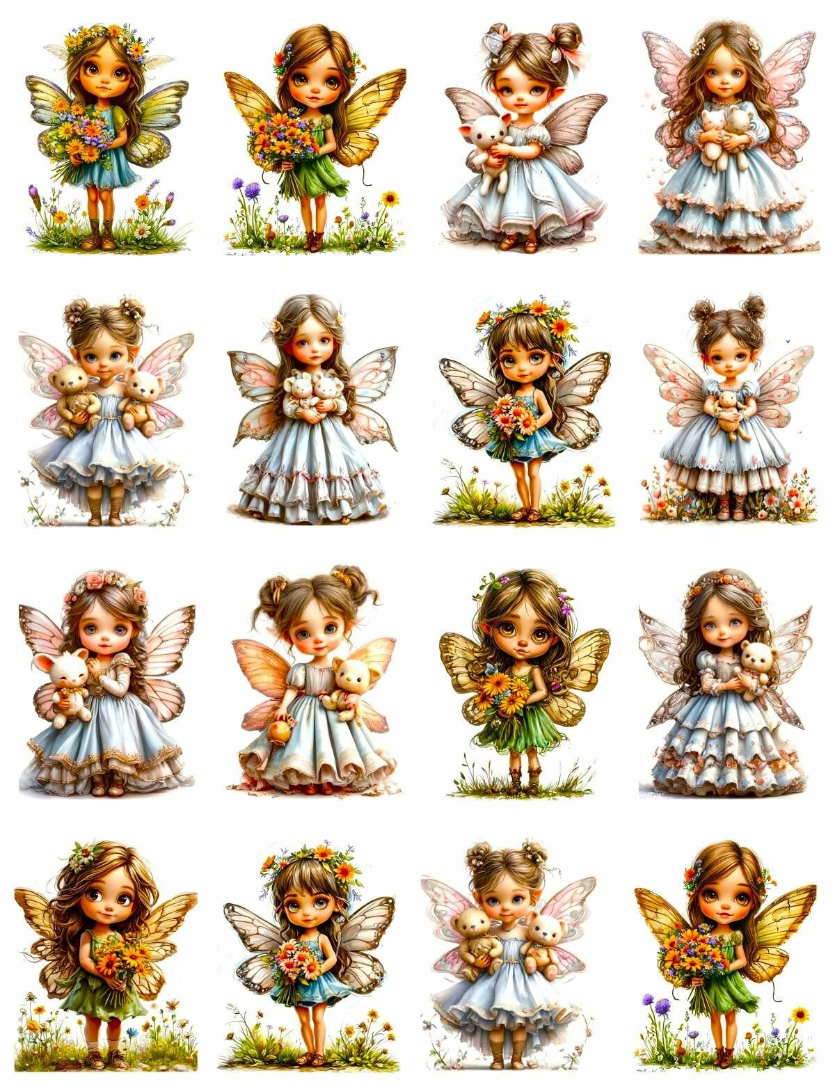 Водорастворимая картинка для мыла А4 "Фея"