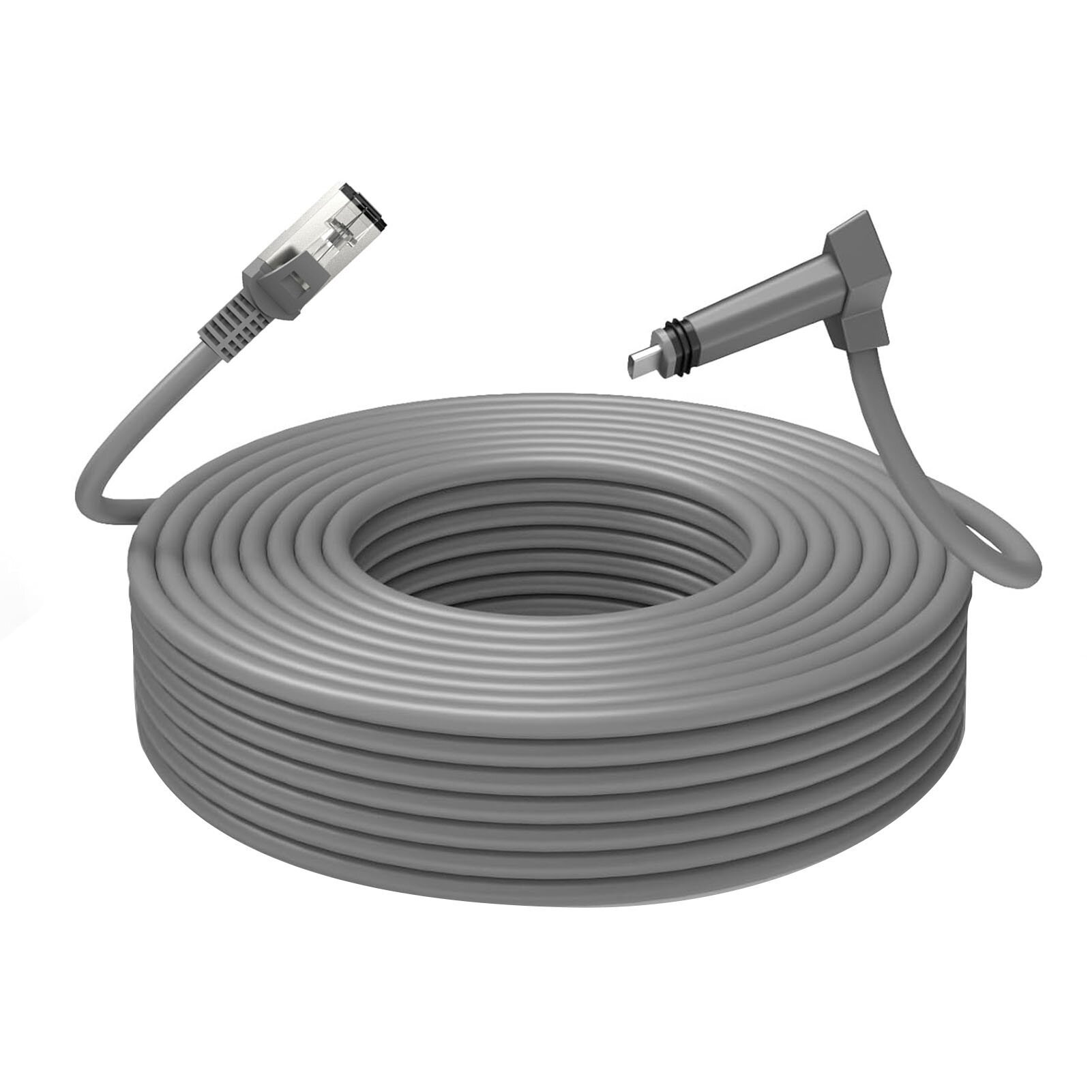 Водонепроницаемый удлинительный кабель RJ45 для спутниковой антенны второго поколения (4,6 метра), заменяющий стандартный кабель RJ45 «папа», для замены стандартного кабеля.