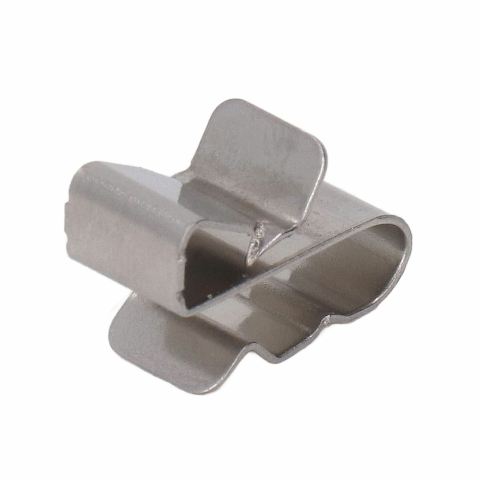 100 шт. фотоэлектрический кабельный зажим из нержавеющей стали, зажим для провода, набор держателей для крепления шнура для солнечной панели PV