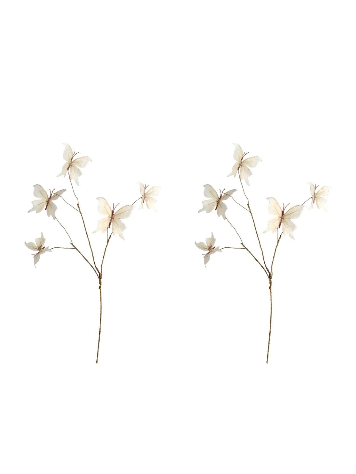 Искусственные цветочные стебли-бабочки для свадебной вечеринки и украшения дома