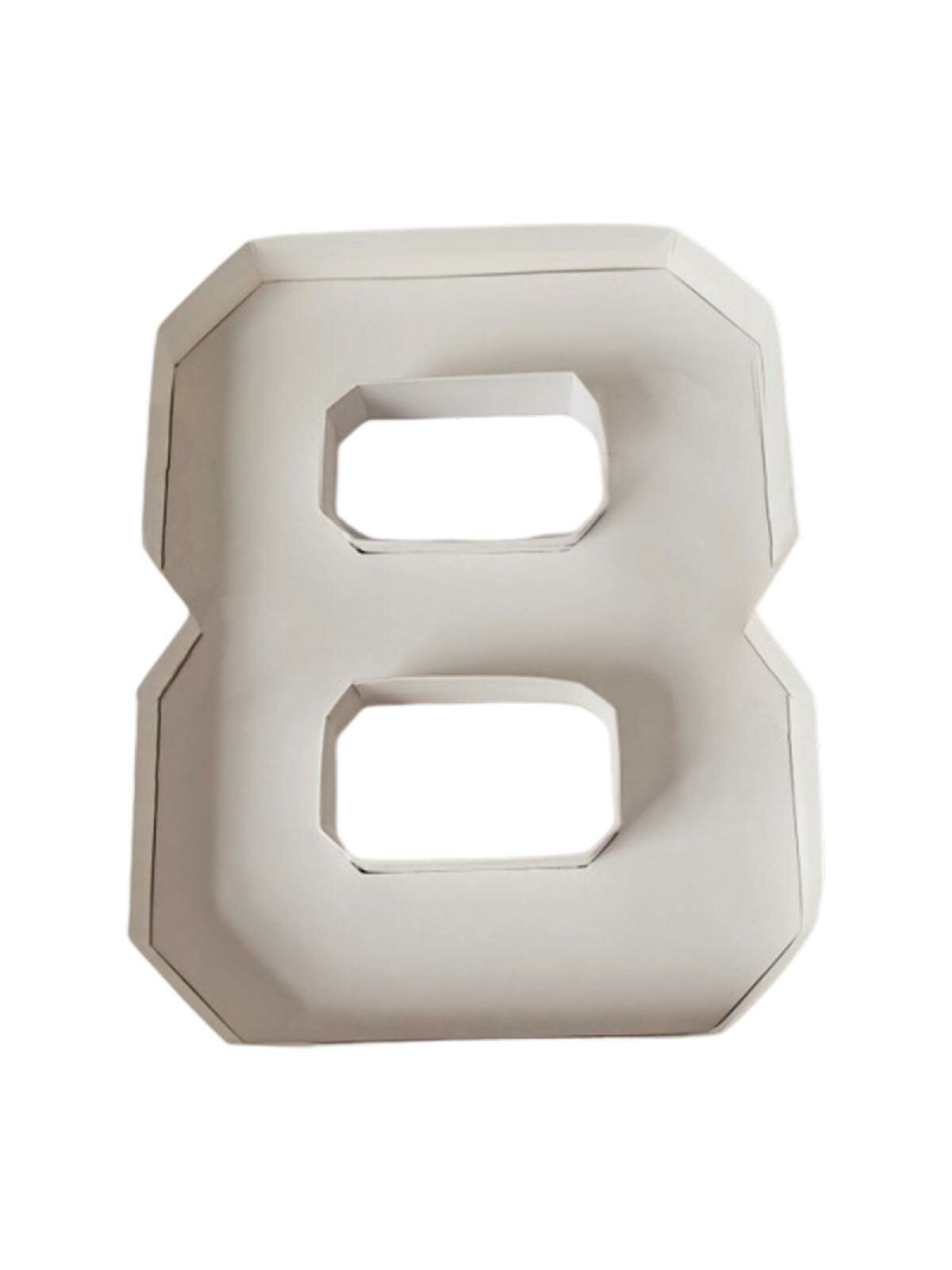 Креативный ящик для хранения продуктов в форме буквы, Биоразлагаемый контейнер для конфет