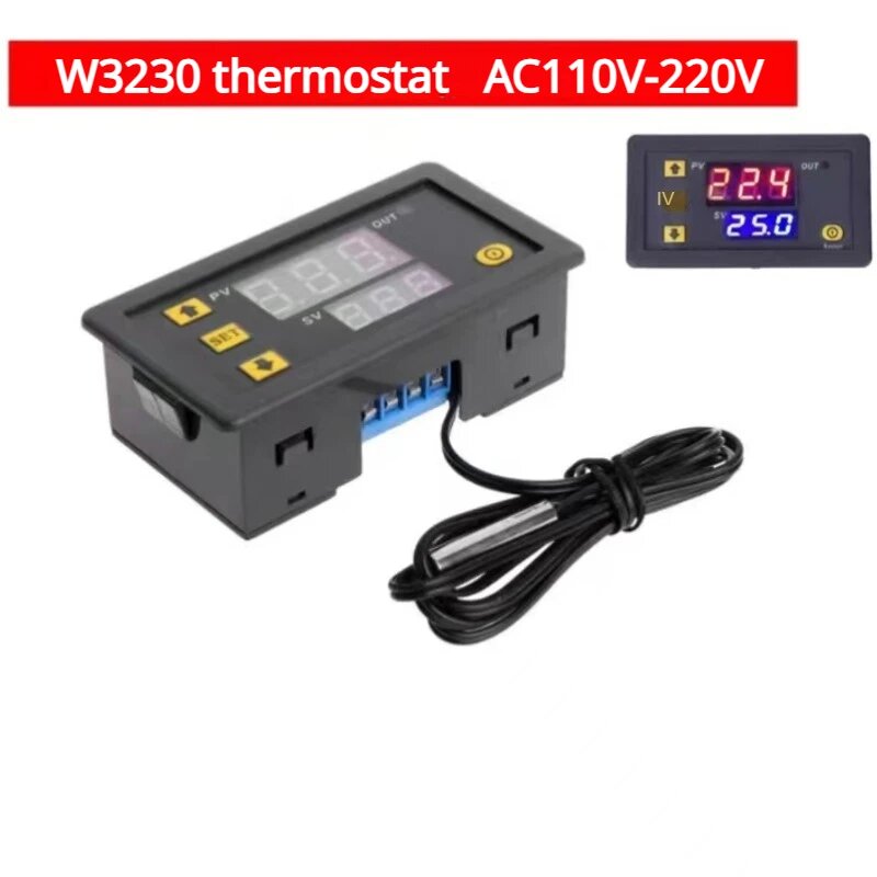 Цифровое реле времени AC110/220/24В AC110-220V Red Blue