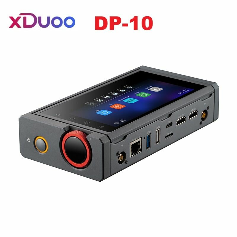 XDUOO DP-10 Pure Digital Music Turntable Потоковая мультимедиа-панель Pure Digital Output Hd Сенсорный экран