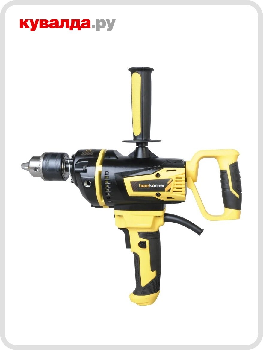 Миксер строительный сетевой HANSKONNER HDM2014E