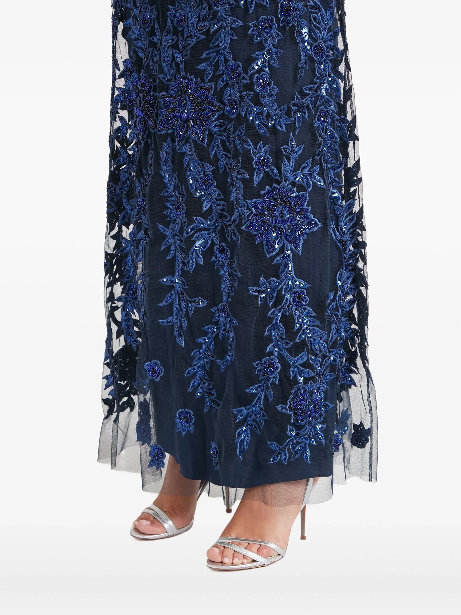 Платье Temperley London Genevieve, размер 10, синий — фото 1