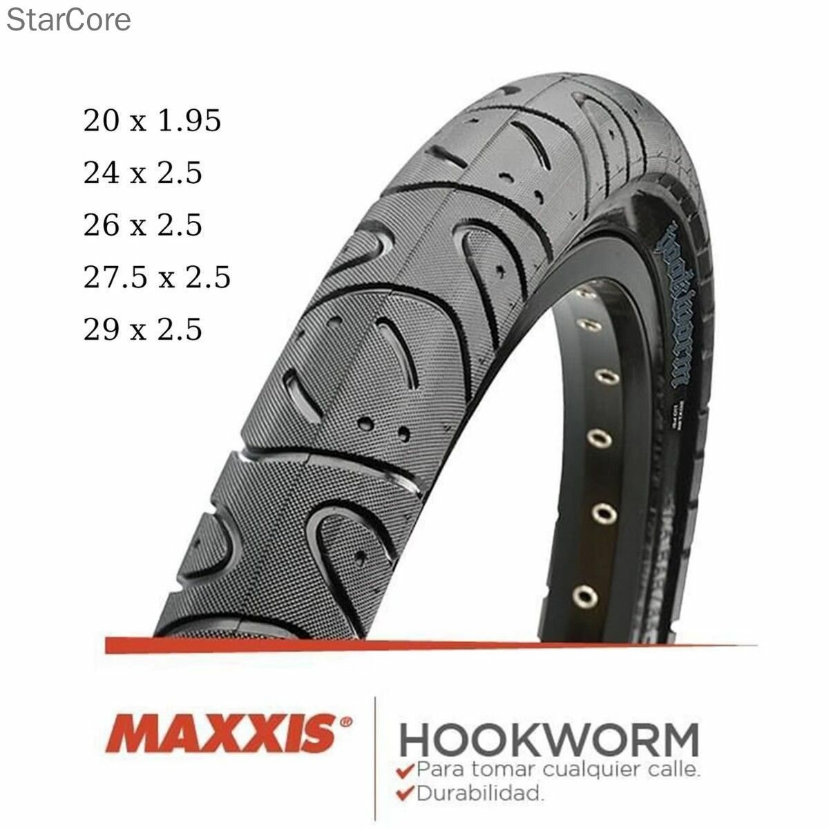 Велопокрышка Maxxis Hookworm 29X2.50 63-584 Wire