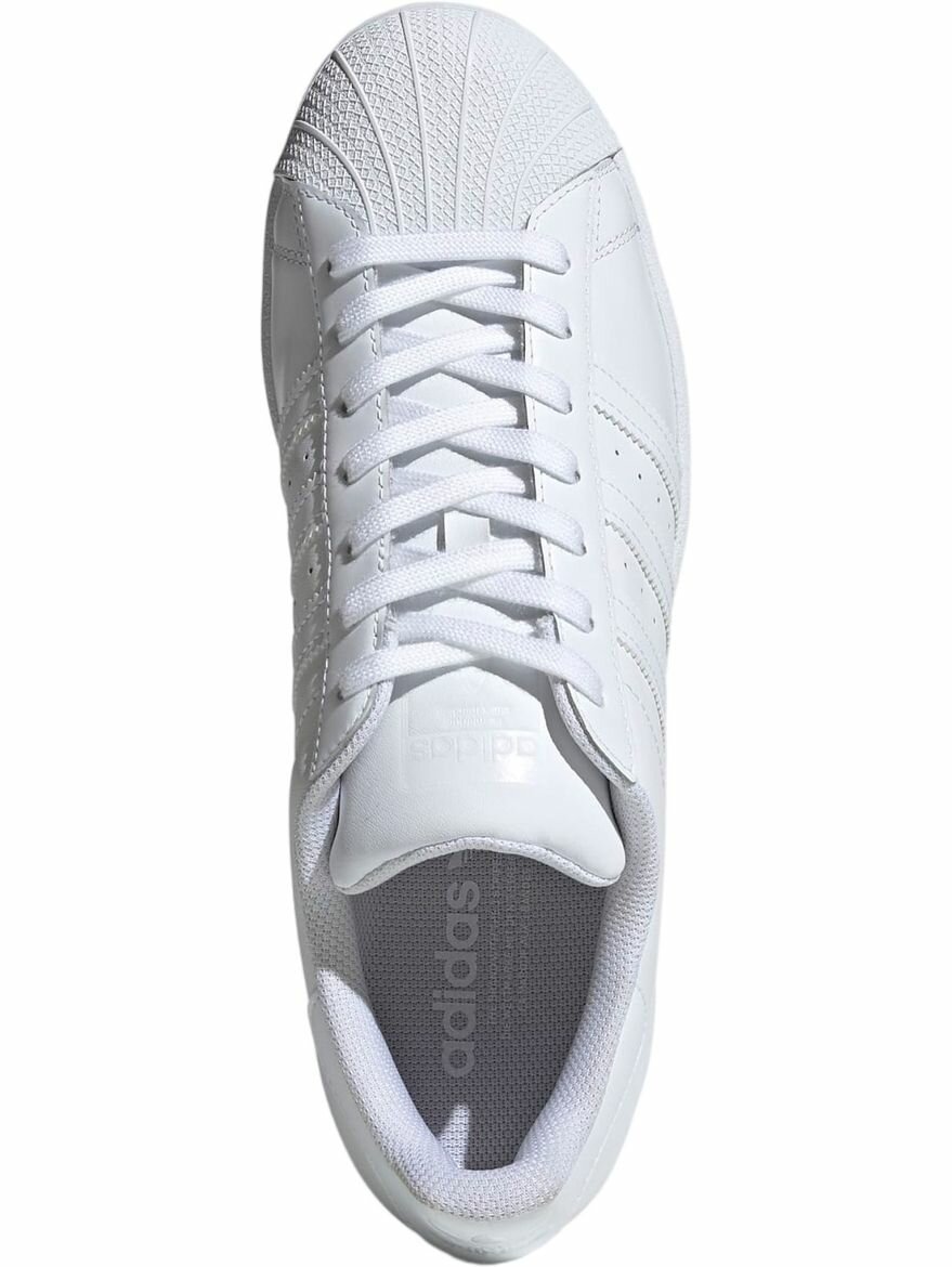 Кроссовки adidas Superstar, полнота F, размер 9 UK, белый — фото 1