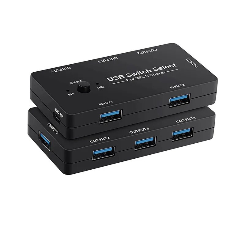 Duorem USB 2.0 KVM-переключатель для 2 ПК