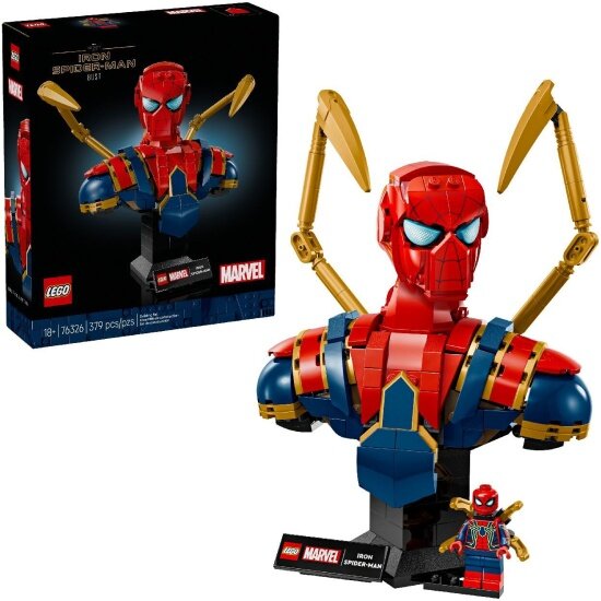 Конструктор Lego Marvel Super Heroes 76326 Бюст Железного Человека-паука