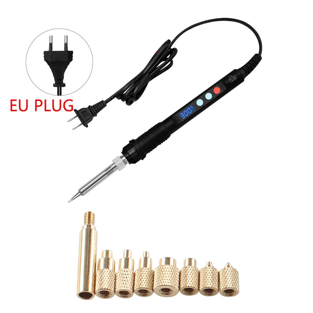 Нагревательный пресс-инструмент для вставки M2 M3 M4 M5 M6 M8 EU PLUG SET 1