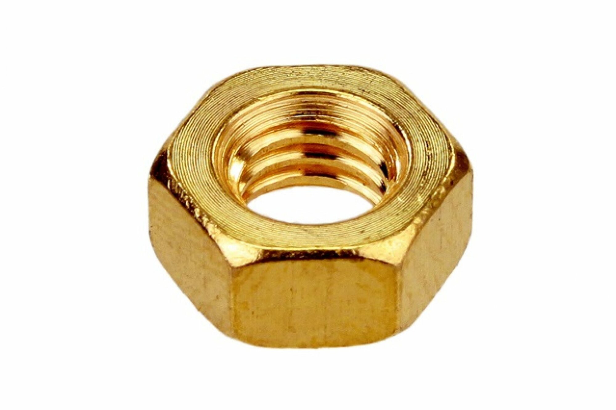 DINFIX Гайка шестигранная, DIN 934 , Латунь М 10 ( 10 шт ) 00-00001728