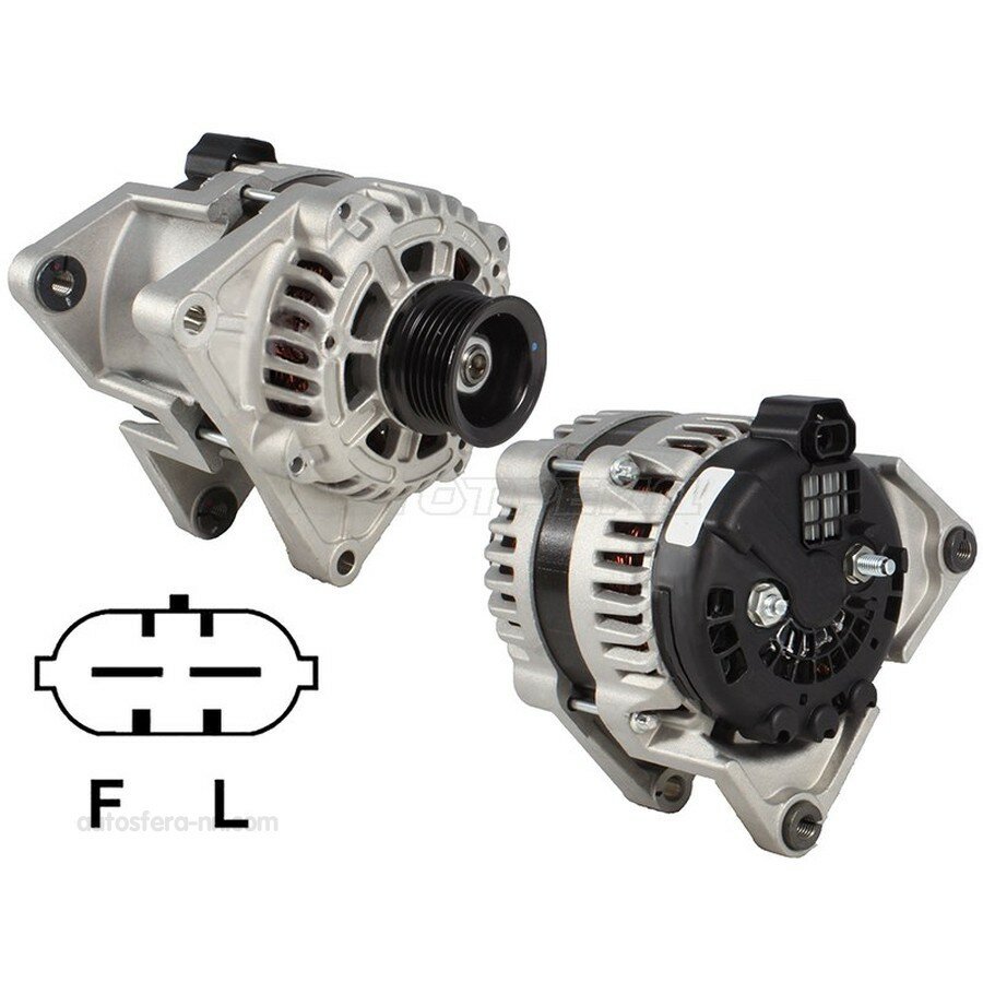 SAT ST850008 Генератор CHEVROLET CRUZE 09-/COBALT 1.5 13-/OPEL ASTRA-J 09-/ZAFIRA 11- 1.6/1.8 12V 100A