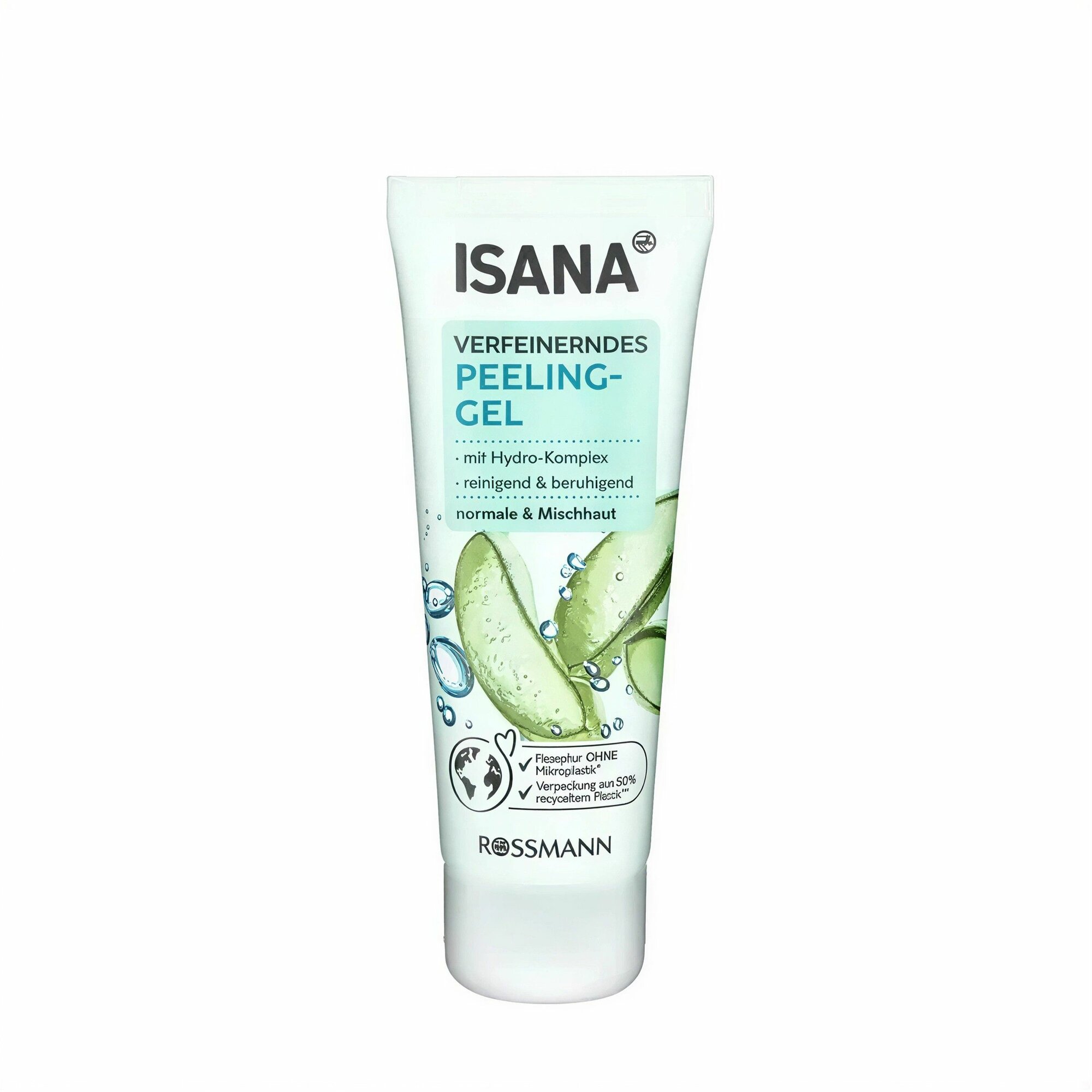 Пилинг-крем для лица ISANA - Sanfte Peelingcreme, 75мл, 1шт