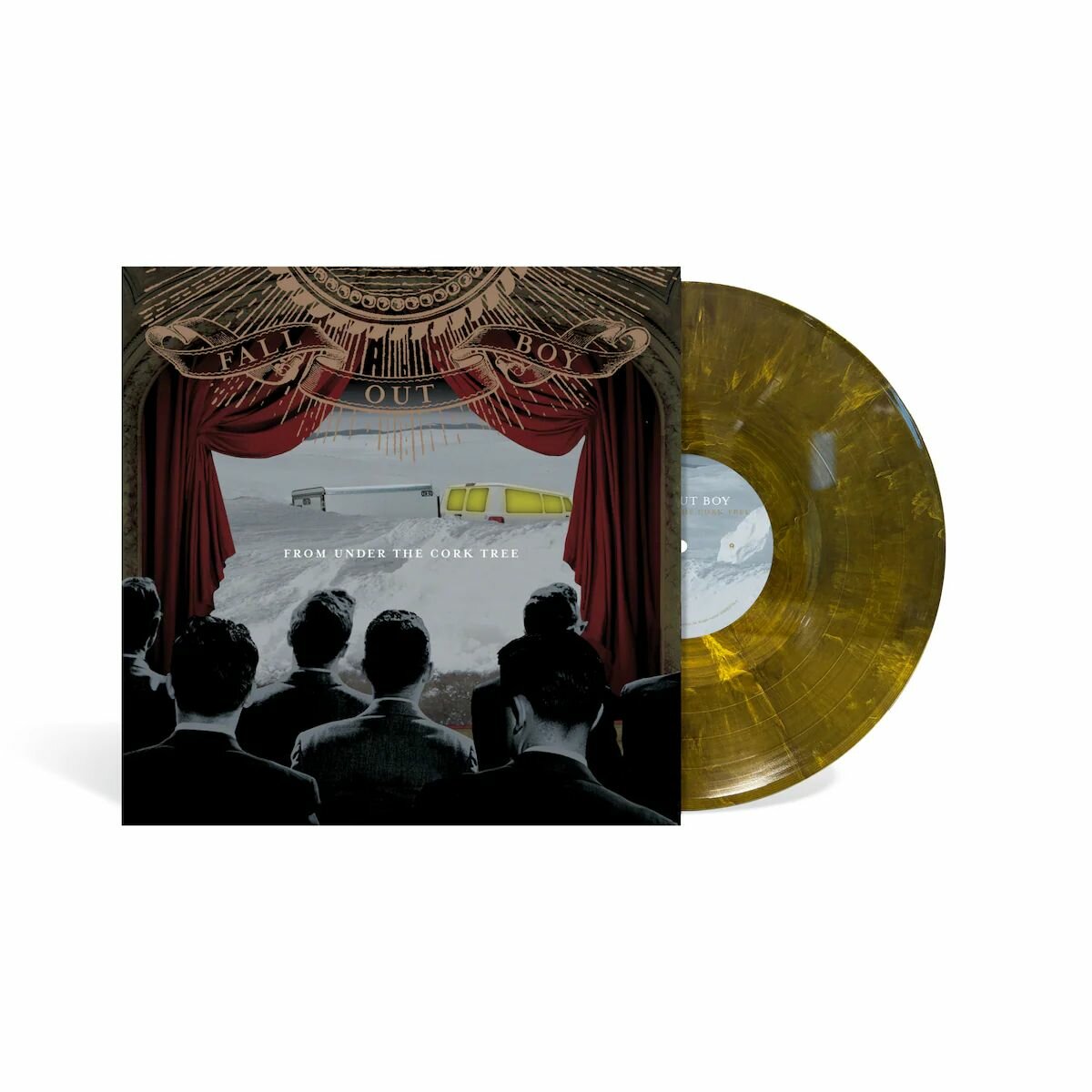 Виниловая Пластинка Fall Out Boy - From Under The Cork Tree /> Vinyl, LP, Album, Gold & Black Ice